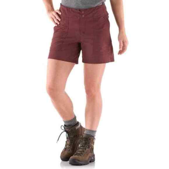 REI Co-op | Shorts | Rei Coop Maroon Shorts Stretchy Midrise Wmns 2 ...